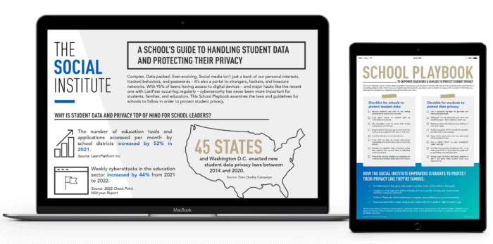School Playbook: Guide to handling student data and protecting their ...