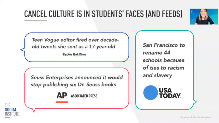Webinar Recap: Navigating cancel culture and the impact on student well ...